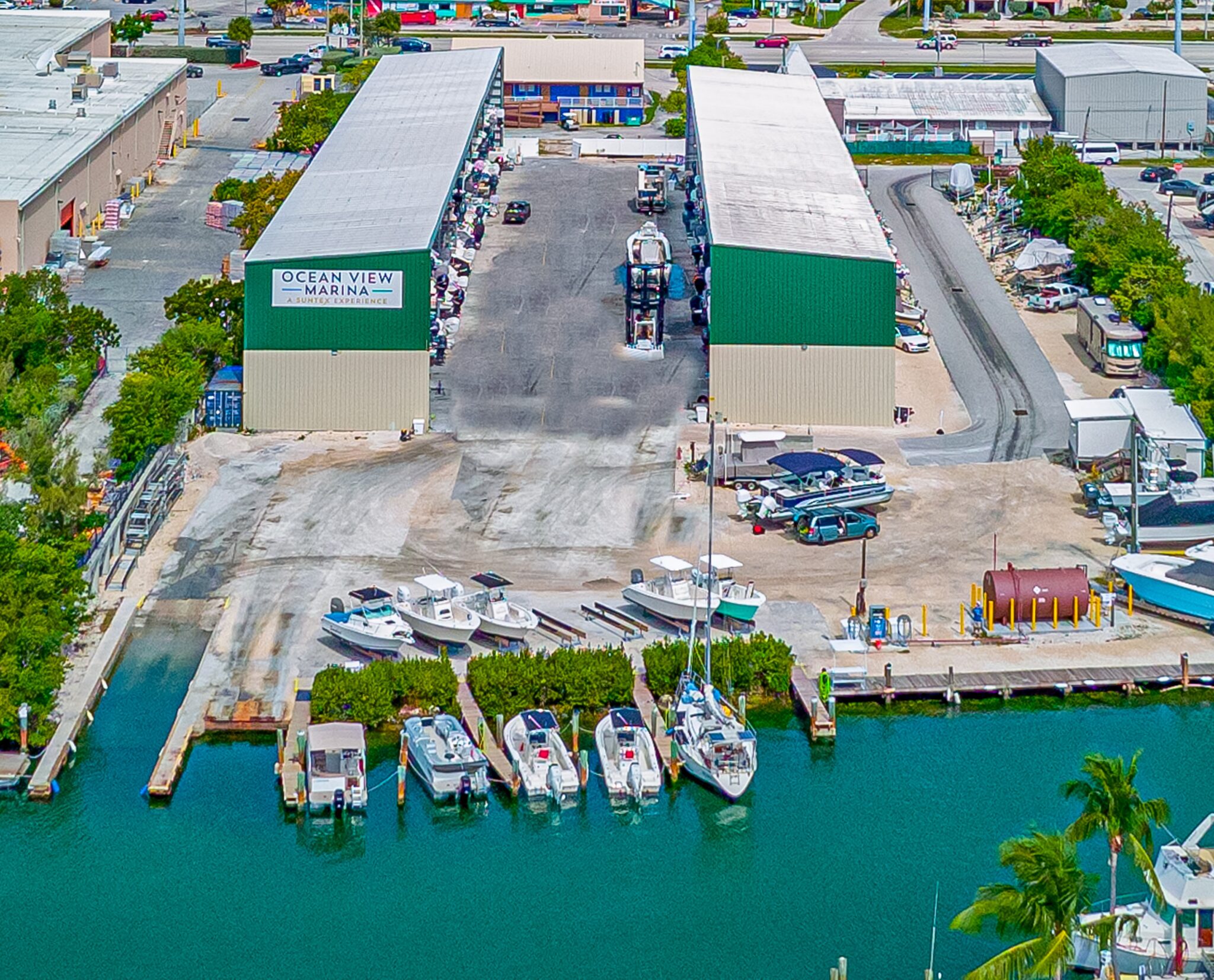 Florida Keys Dry Boat Storage | Ocean View Marina